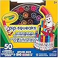 Crayola 50 Telescoping Pip-Squeaks Marker Tower, Vibrant Colors.