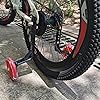 Mehome Flash Training Wheels for 12 14 16 18 20 Inch Kids Bike，Heavy Duty Training Wheels are ...