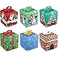 Amazon.com: 24pcs 3D Christmas Candy Boxes:Christmas Treat Boxes ...