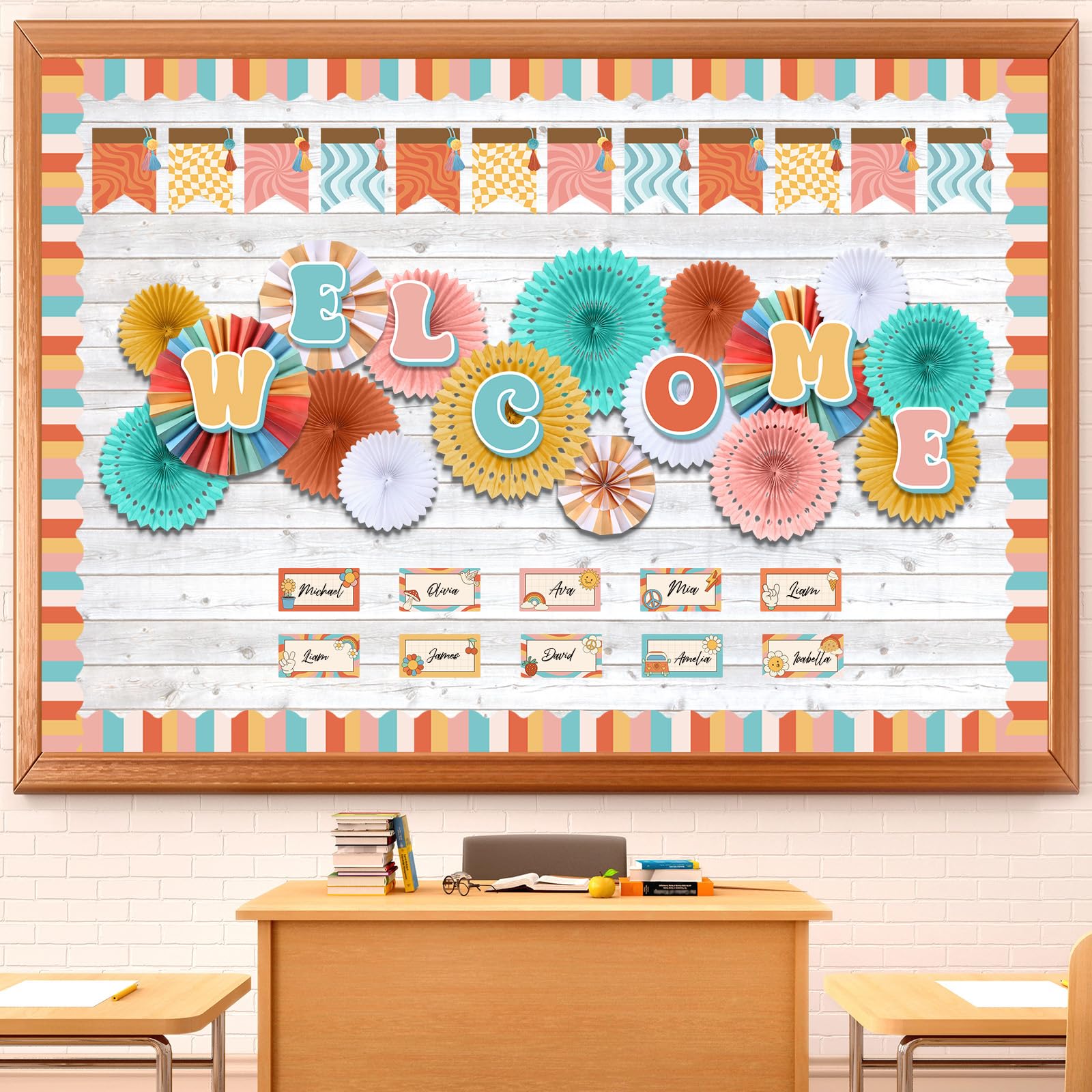 Qilery Welcome Bulletin Board Sets Welcome Back Classroom Decorations ...