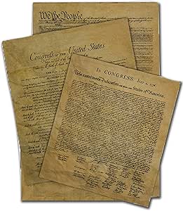 Amazon.com: Documents of Freedom Bundle. Declaration of Independence ...