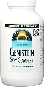 Amazon.com: Source Naturals Genistein Soy Complex 1000 mg - 240 Tablets ...
