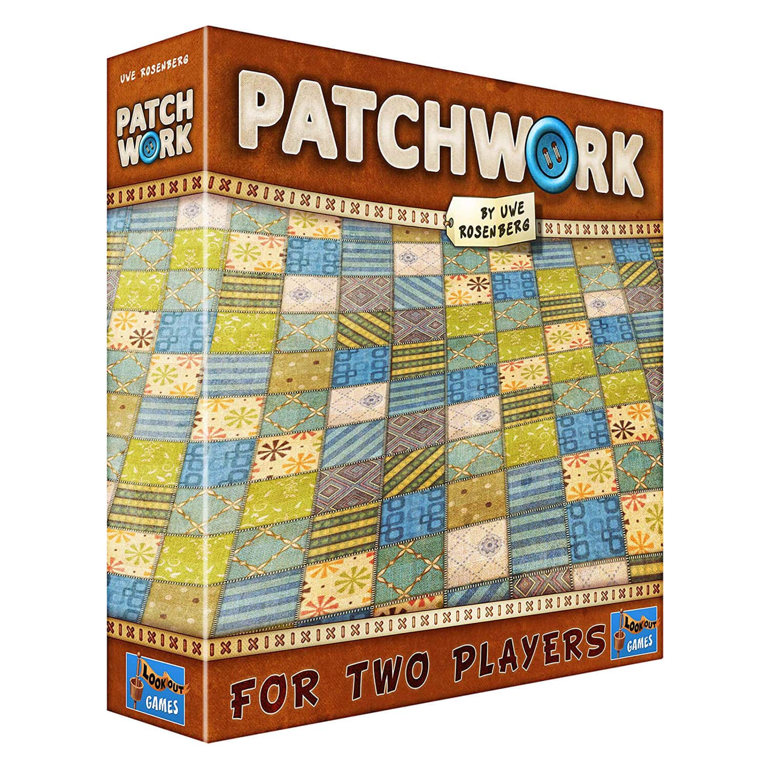Patchwork Board Game - A Two-Player Quilting Strategy Game by Uwe Rosenberg! Interactive Puzzle ...