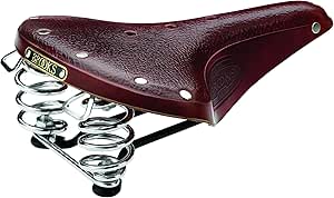 Amazon.com : Brooks Saddles B67 Bicycle Saddle (Men's, Chrome Springs ...