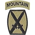 Amazon.com: 10th Mountain Division with Mountain Tab OCP Hook & Loop Patch : Clothing, Shoes ...