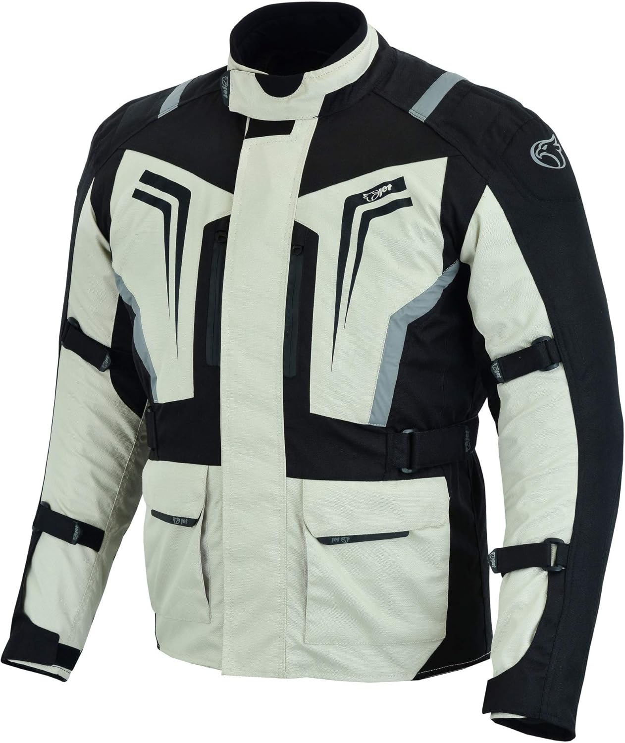 Jet Motorcycle Motorbike Jacket Mens Textile Waterproof Armoured ...
