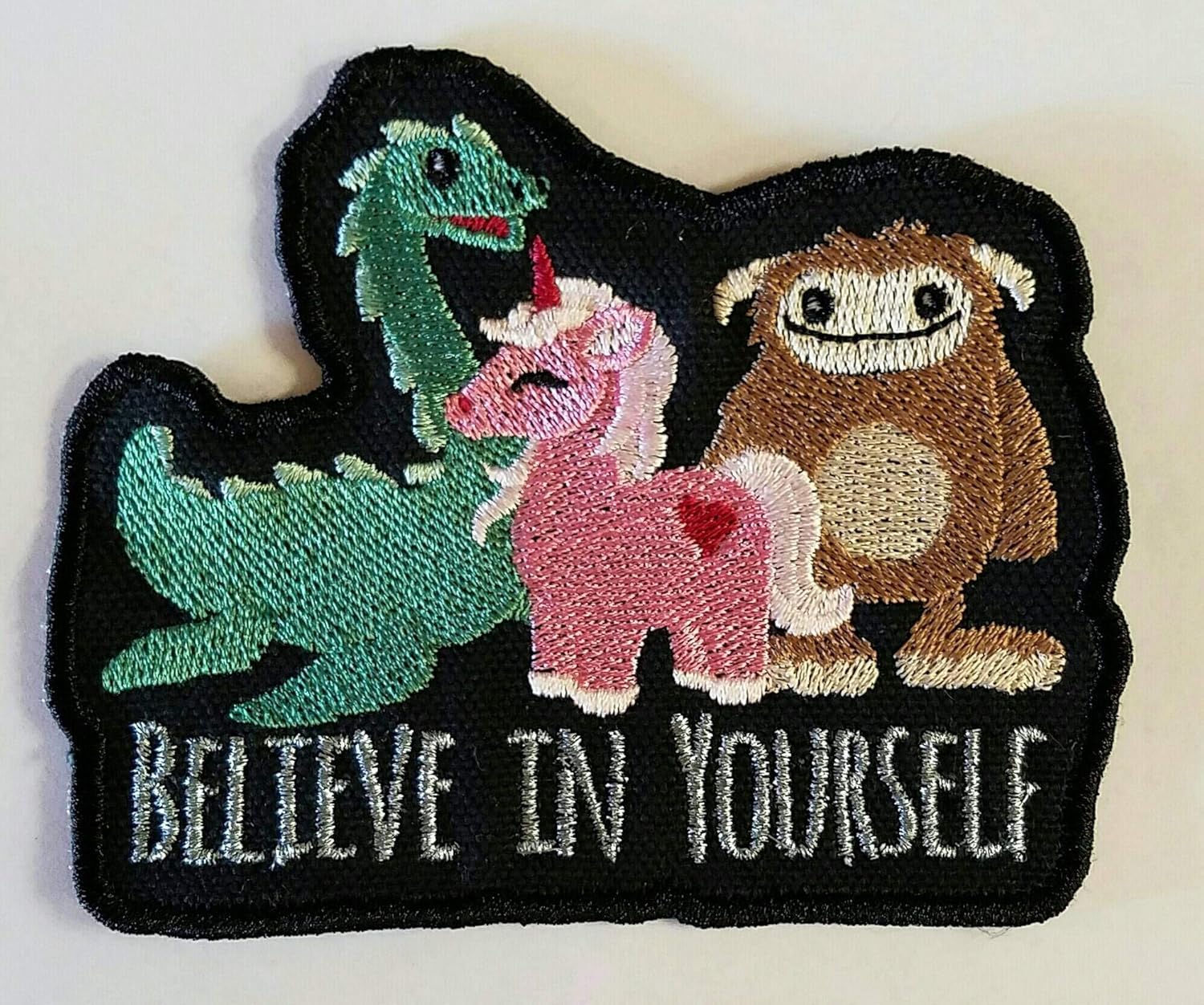 Amazon.com: Believe Mythical Creature Sew on Patch: Handmade