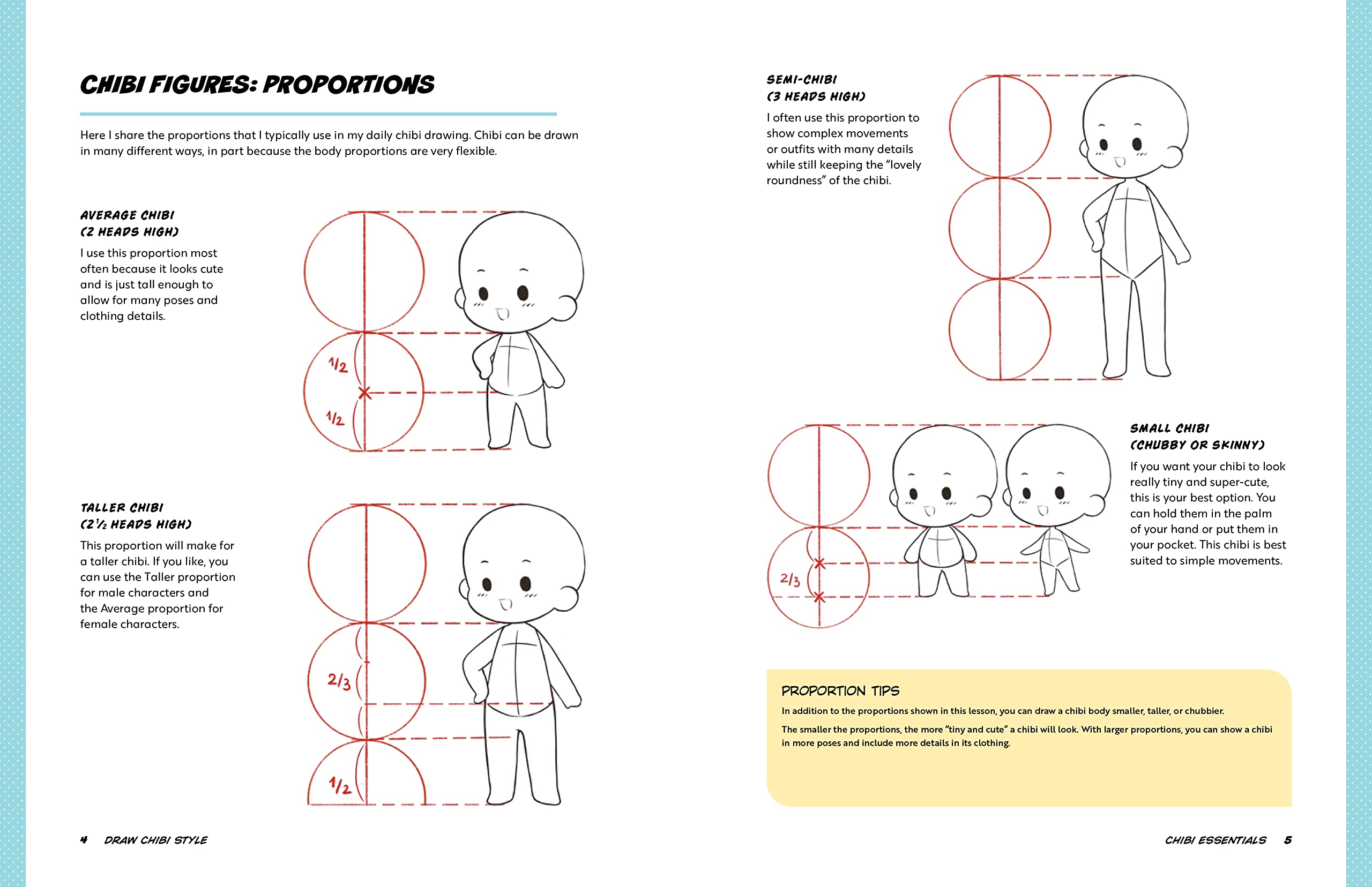 Mua Draw Chibi Style: A Beginner's Step-by-Step Guide for Drawing ...