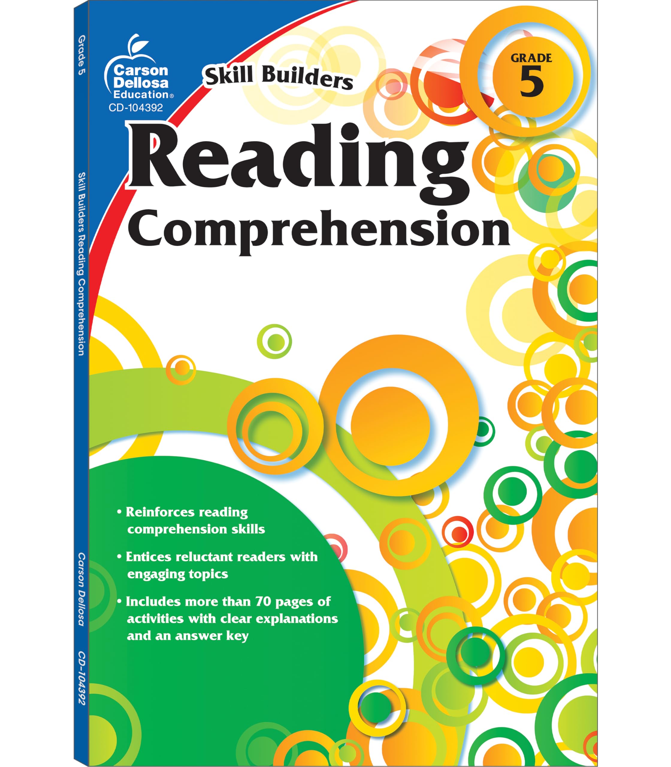 Mua Carson Dellosa Skill Builders Reading Comprehension Grade 5, Reading and Vocabulary Builder ...