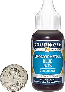Amazon.com: Bromophenol Blue pH Test Solution / 0.1% Concentration / 1 ...