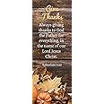 Amazon.com: Made in USA - Give Thanks Thanksgiving Bookmarks for Adults ...