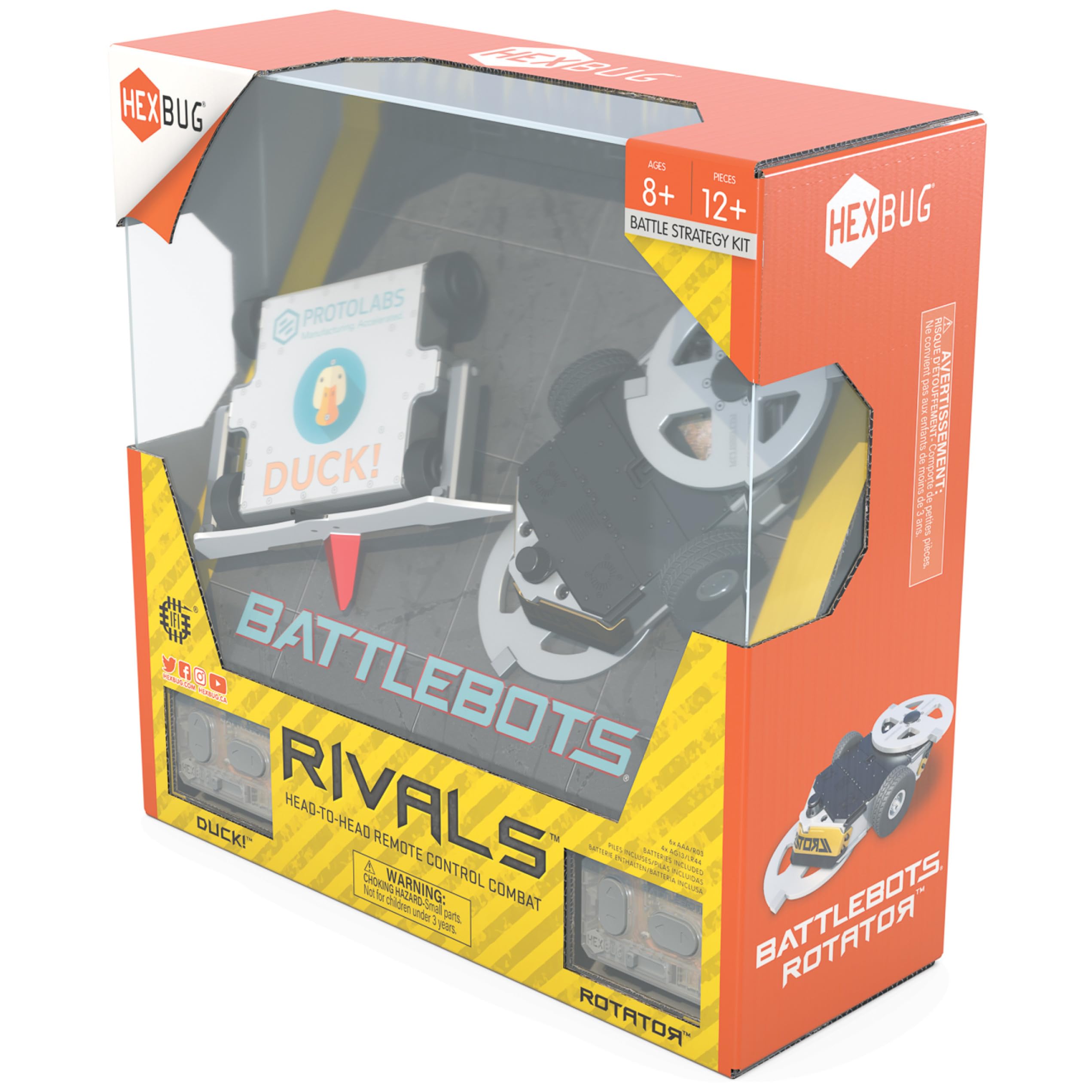 Mua Hex Bugs HEXBUG BattleBots Rivals 5.0 (Rotator and Duck!) Toys for ...