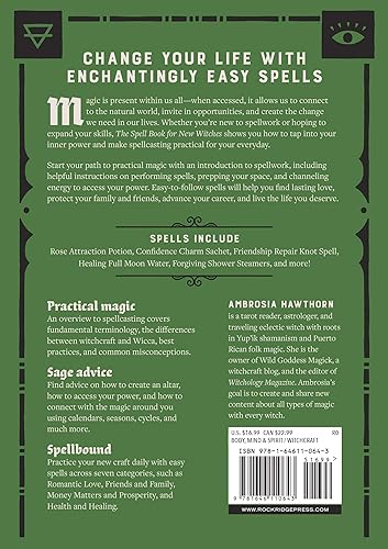Spellbook Of Life Essential Spells For New Witches: Transform Your