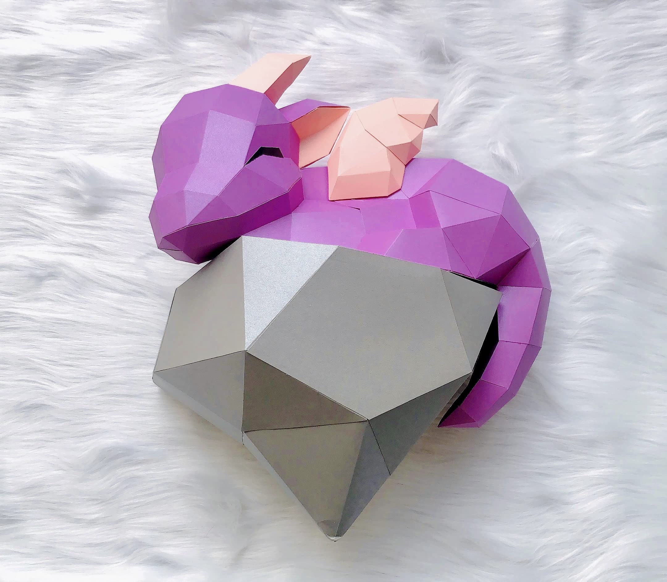Mua AceRevolution Dragon Paper Craft,3D Origami Dragon Kit,DIY ...
