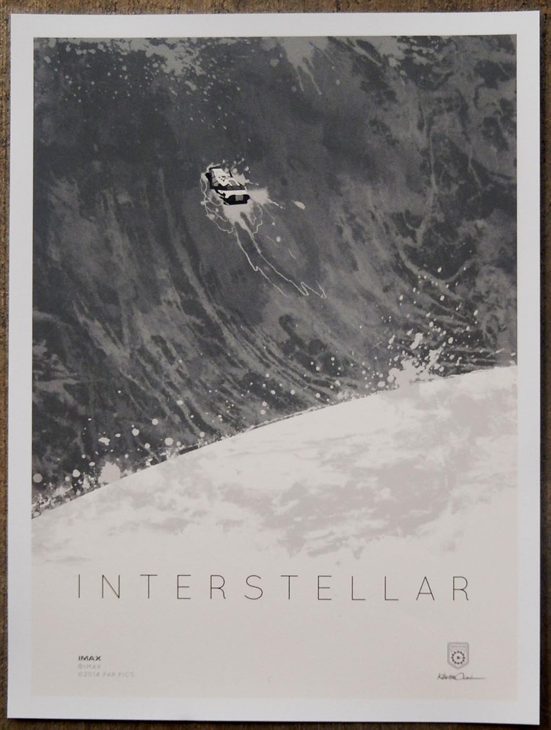 Amazon.com: Interstellar Imax Limited Edition Original (Not a Reprint ...