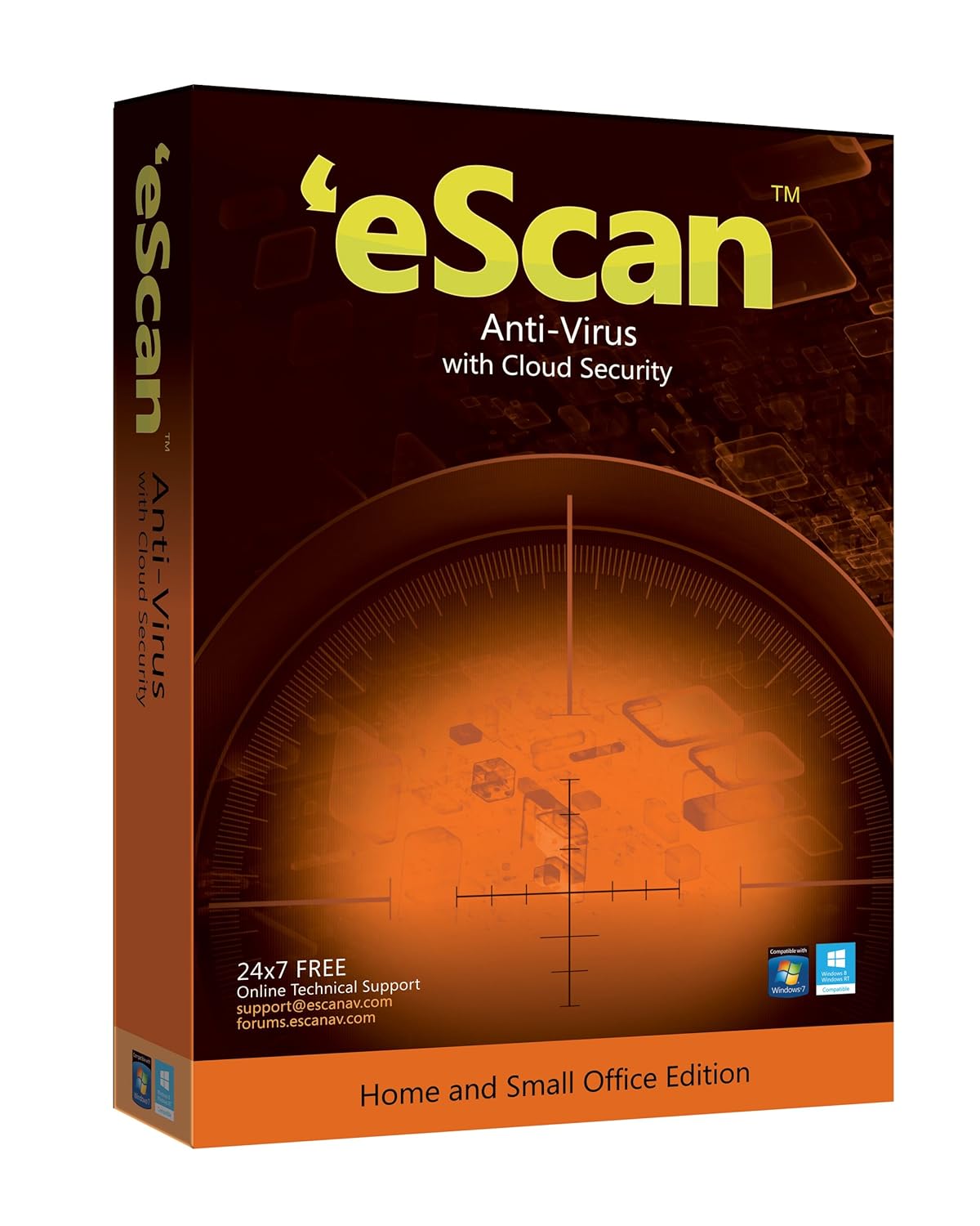 eScan Anti-Virus with Cloud Security - 1 User, 3 Years (CD): Amazon.in ...