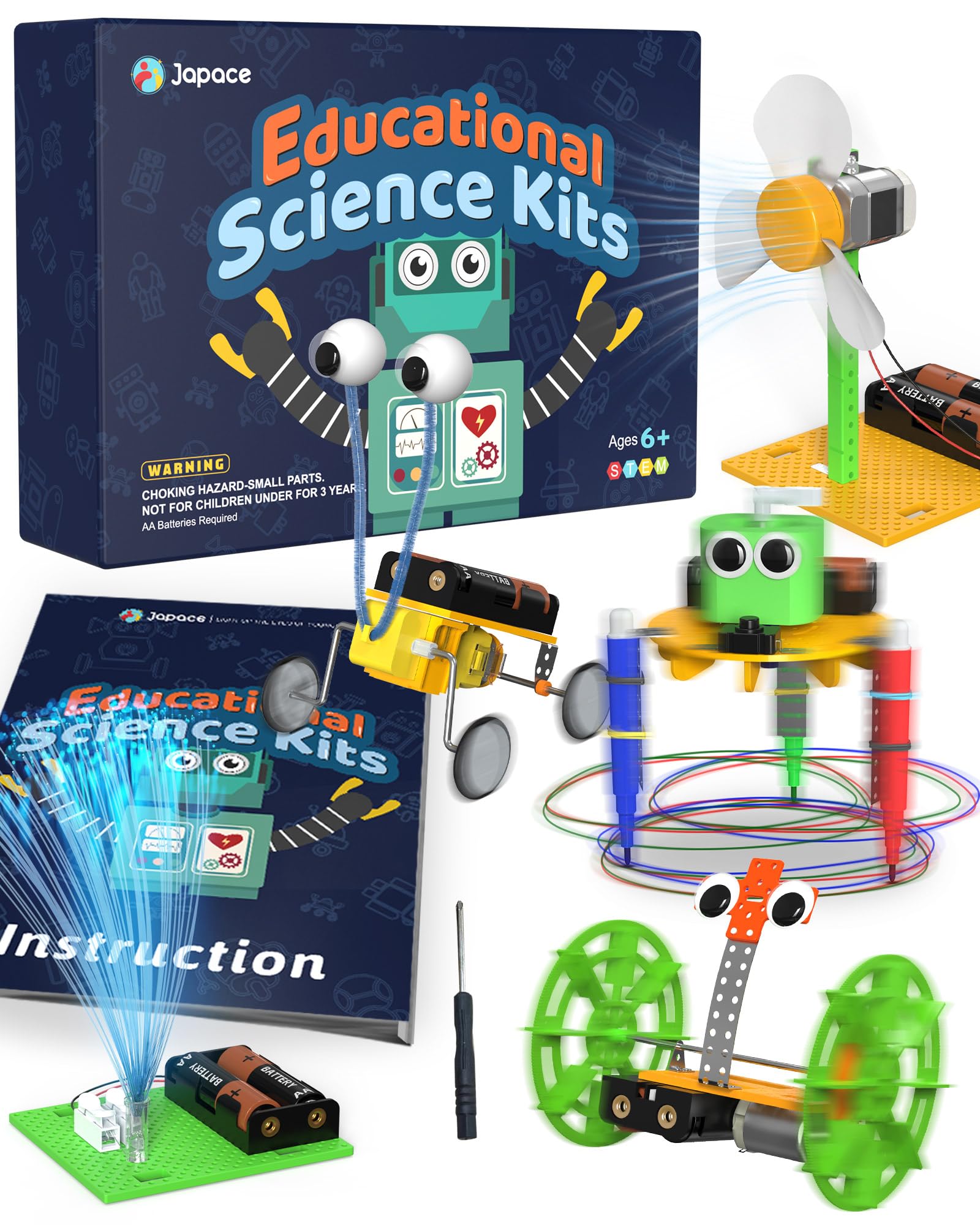 Mua STEM Robotics Kit, 5 Sets of Electronic Sciences Projects for Kids ...