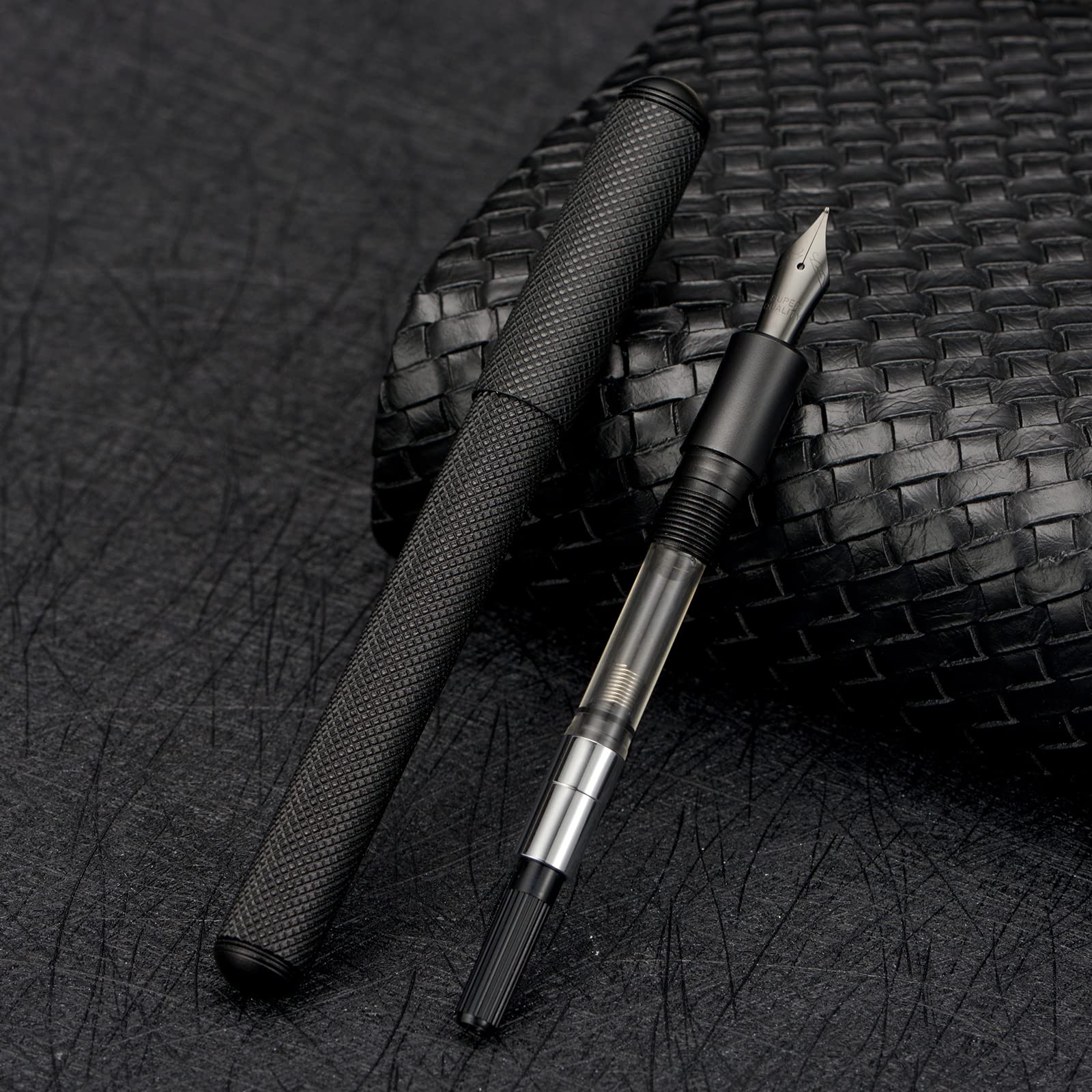 Mua Brass Fountain Pen Fine Nib, Black Color Travel Pocket Pen, Unique ...