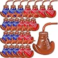 Amazon.com: Gerrii 24 Pack Cowboy Hat Cups with Mini Bandanas,10 oz ...