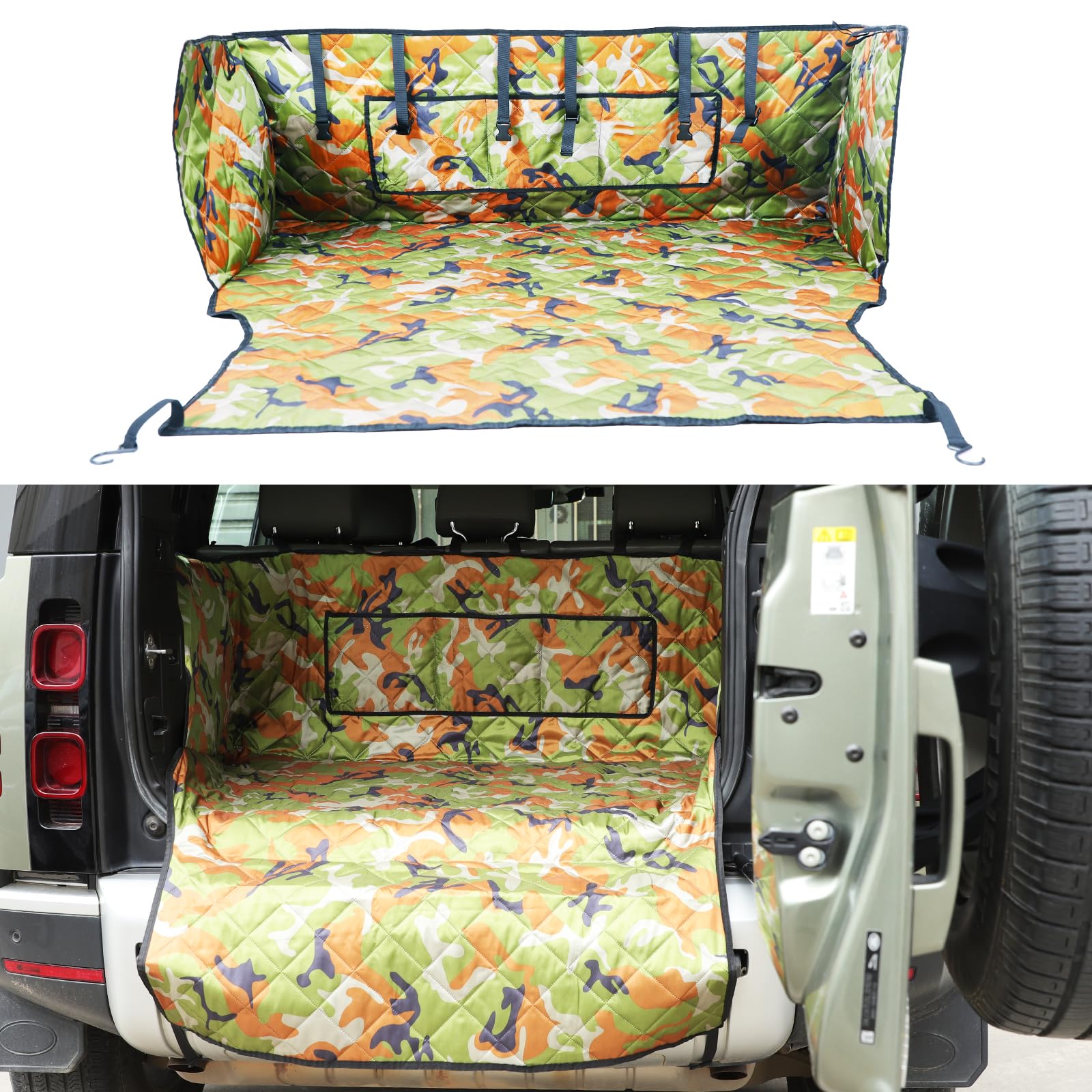 HAPPYHORSE Pet Dog Trunk Cargo Liner Compatible with Land Rover ...