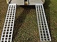 Amazon.com: Five Star Aluminum Ramp Set For Trailers, USA - 60in.L x ...