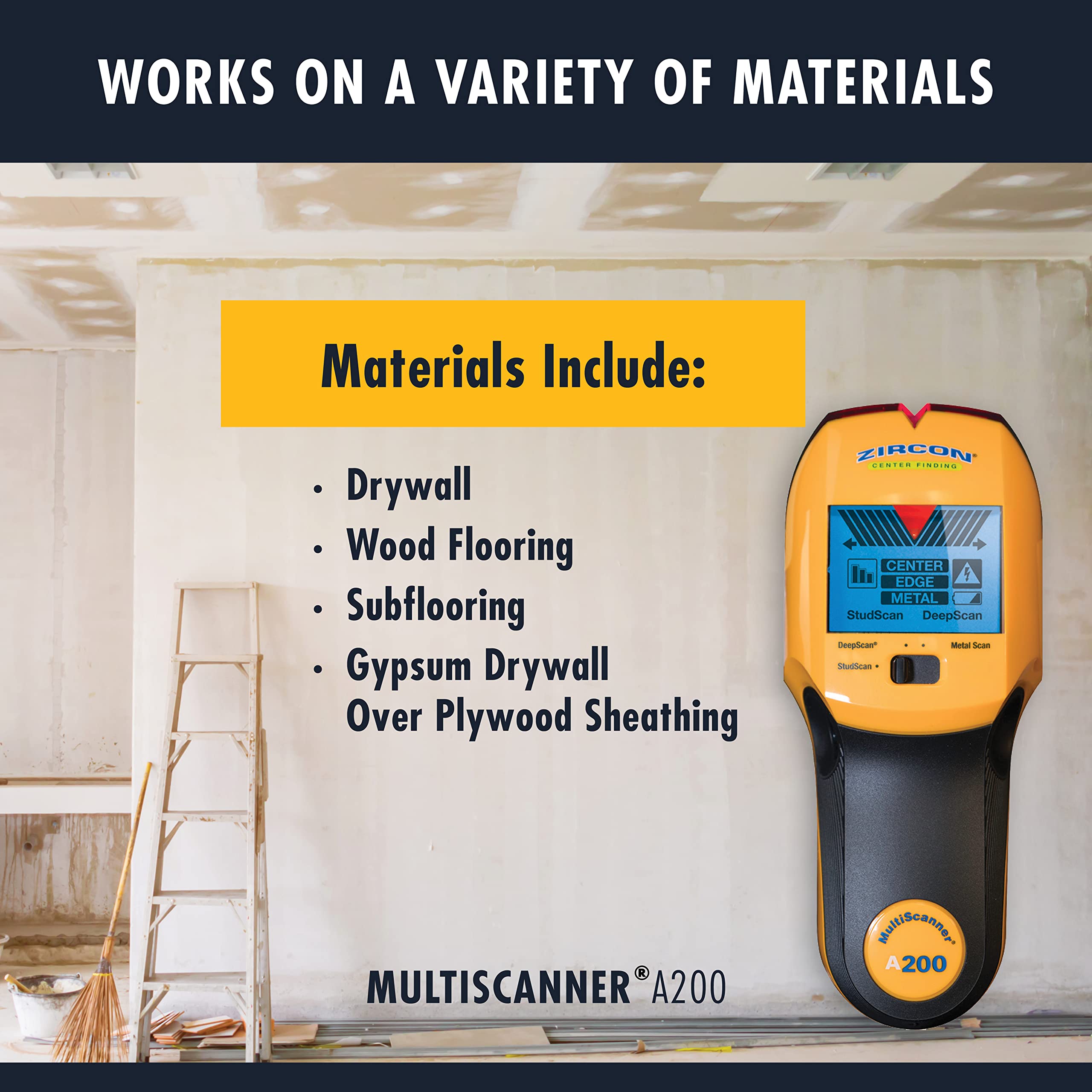 Mua Zircon Multiscanner A200 Electronic Wall Scanner / Metal Detector ...