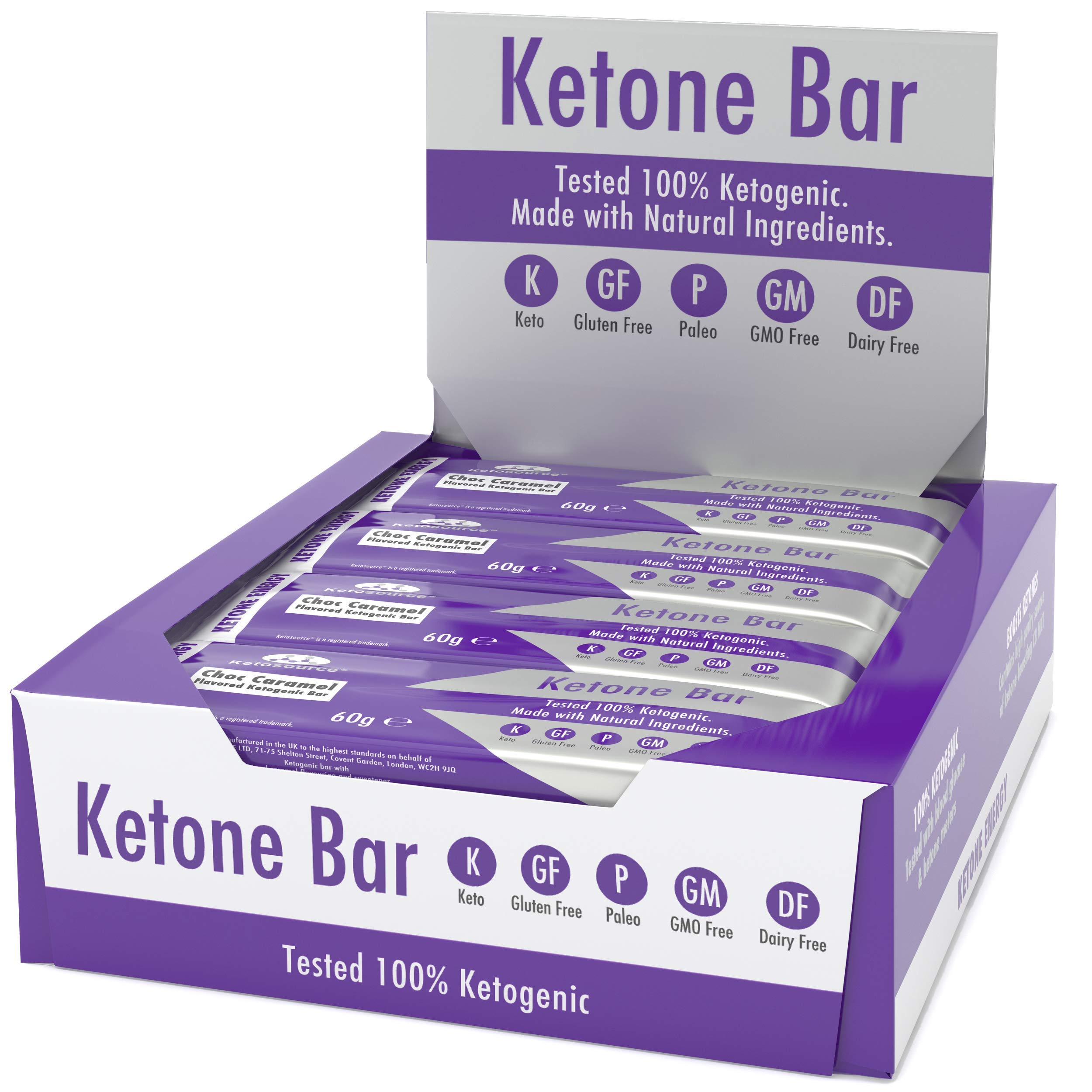 Buy Ketone Bar (12 X 60g) | Keto Bar with All Natural Ingredients ...