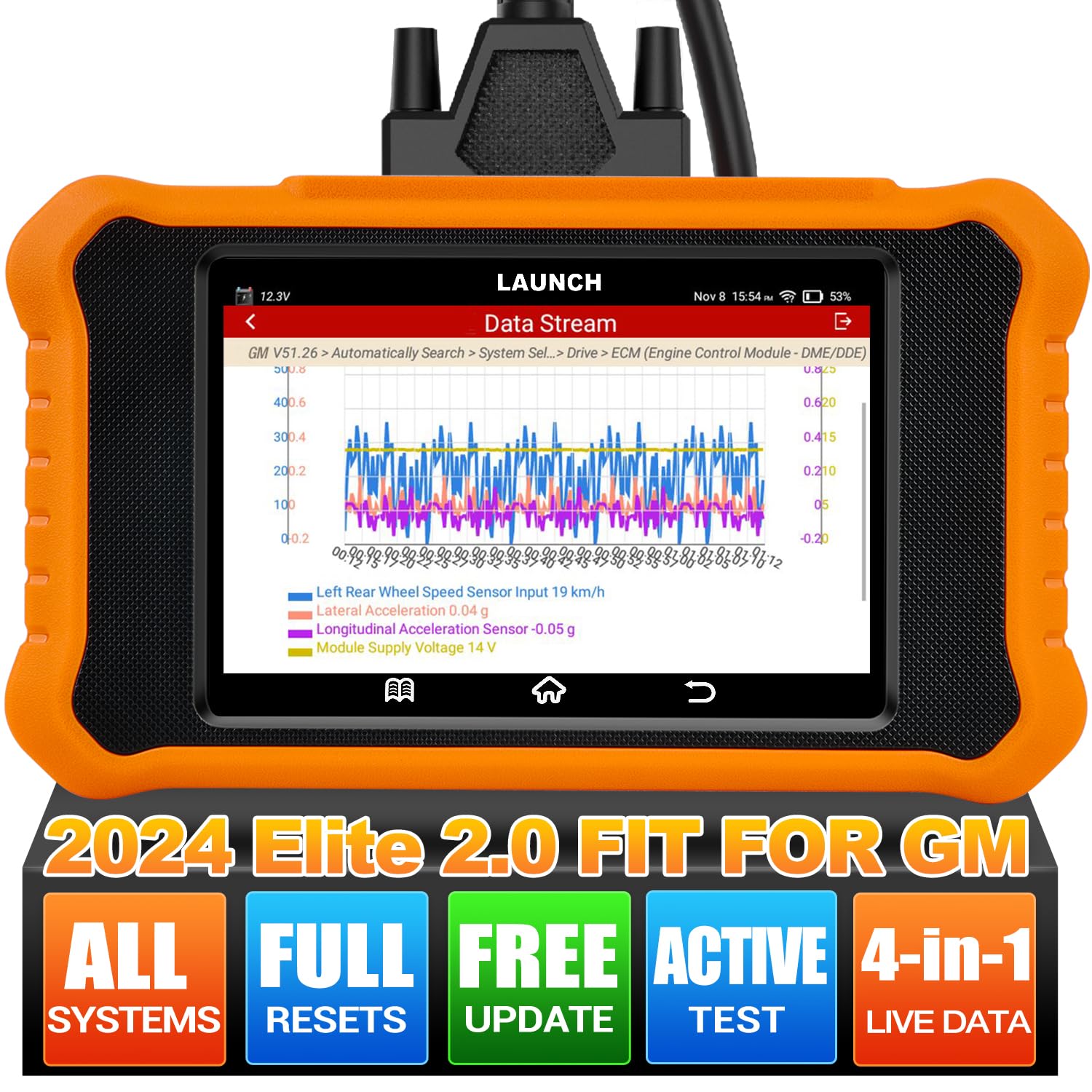 Mua 2025 LAUNCH Creader Elite V2.0 fit for GM Bi-Directional Scan Tool ...