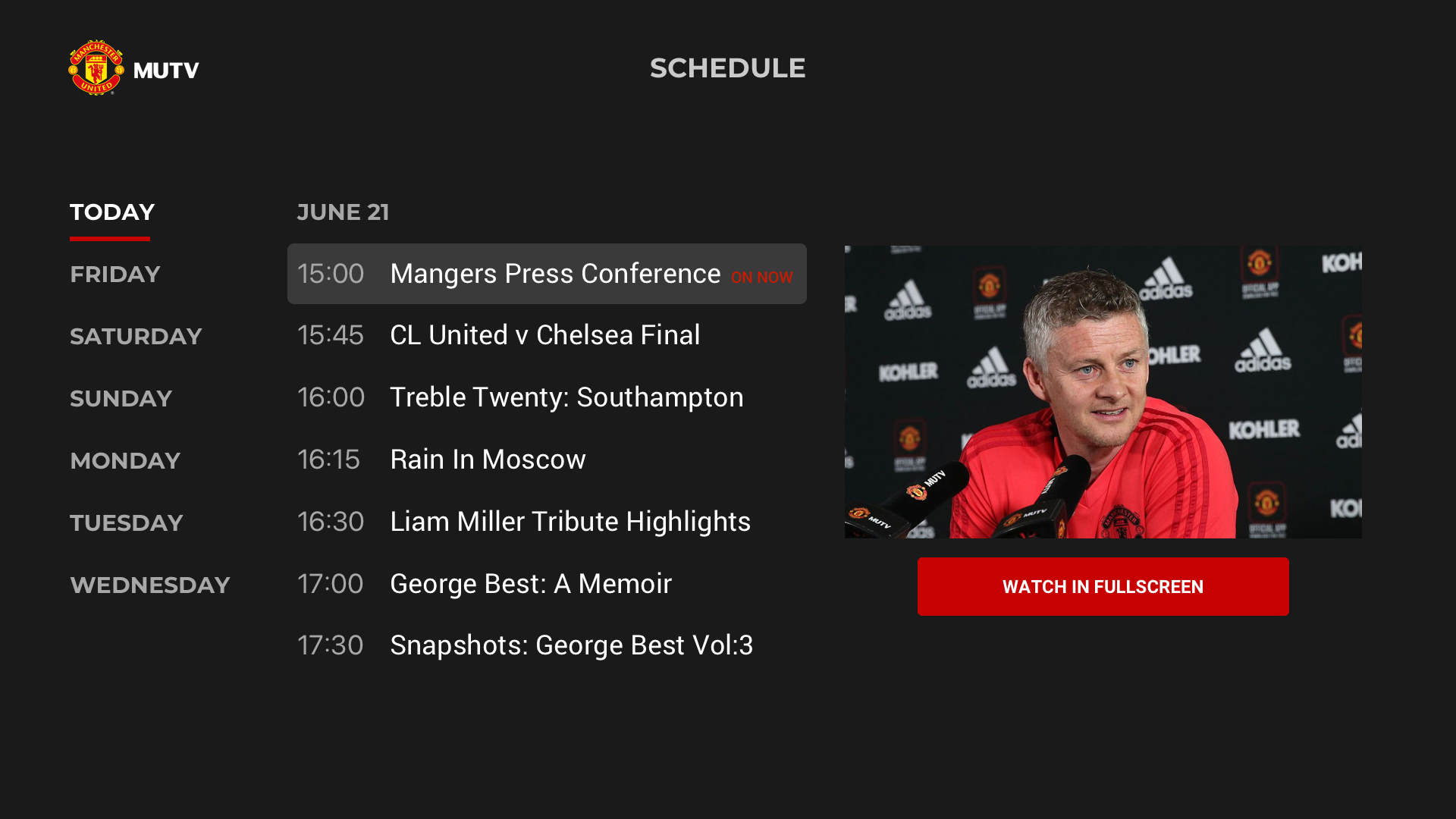 MUTV - Manchester United TV: Amazon.es: Appstore para Android