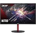 Amazon.com: Acer Nitro XZ272U Pbmiiphx 27" 1500R Curved Zero-Frame WQHD ...