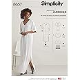 Amazon.com: Simplicity Sewing Pattern D0944 / 8657 - Misses' Caftan ...