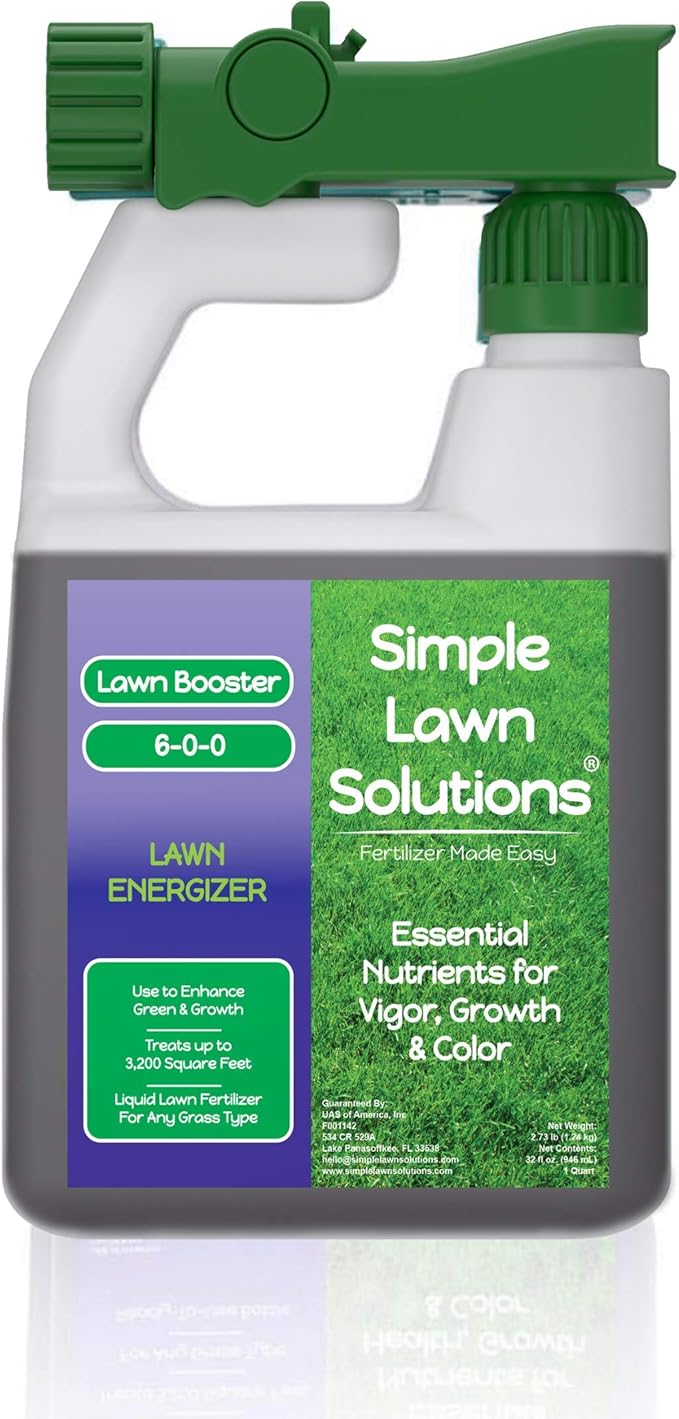 Commercial Grade Lawn Energizer- Grass Micronutrient Booster w ...