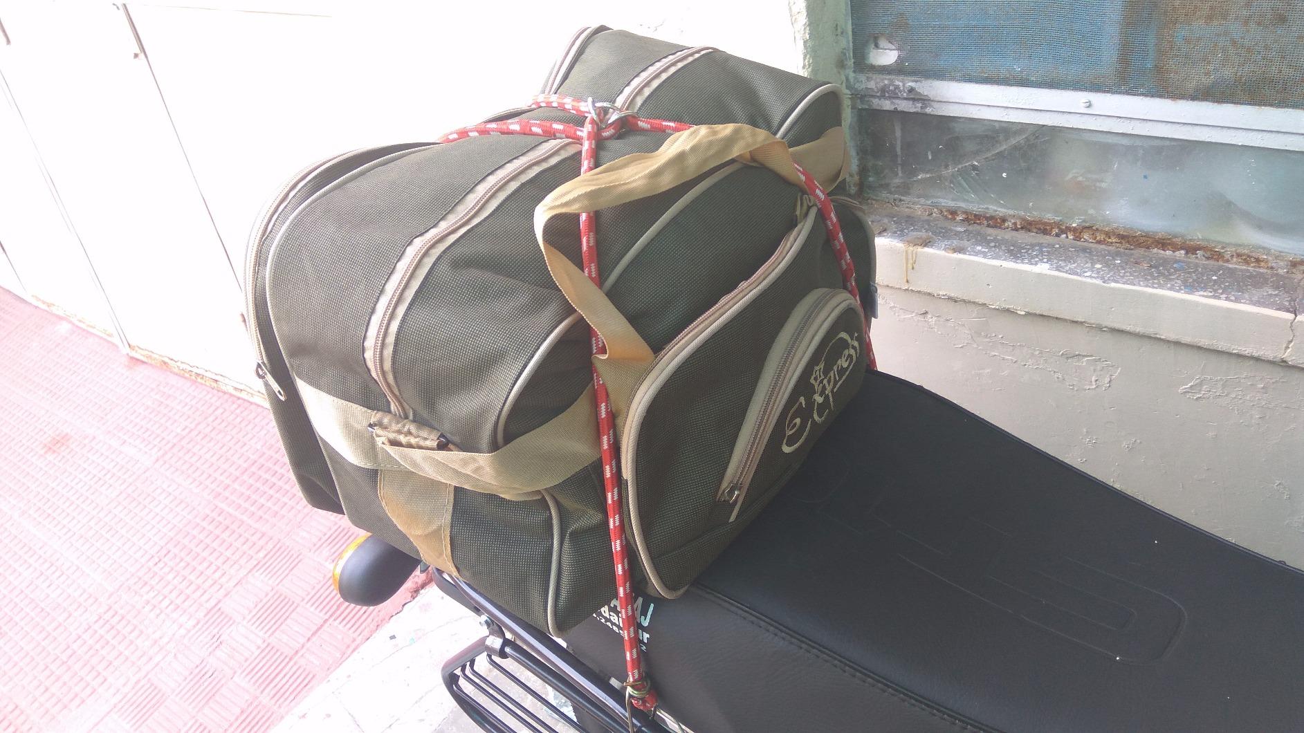 Motoway Luggage Double Elastic Bike Scooty Rope Bungee Cord Utility ...