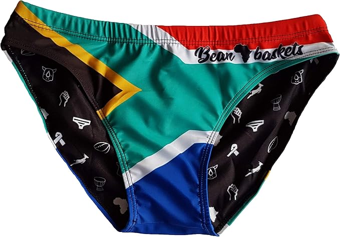 South African Flag Swimwear Faf Challenge Underwear Speedo for Men and ...