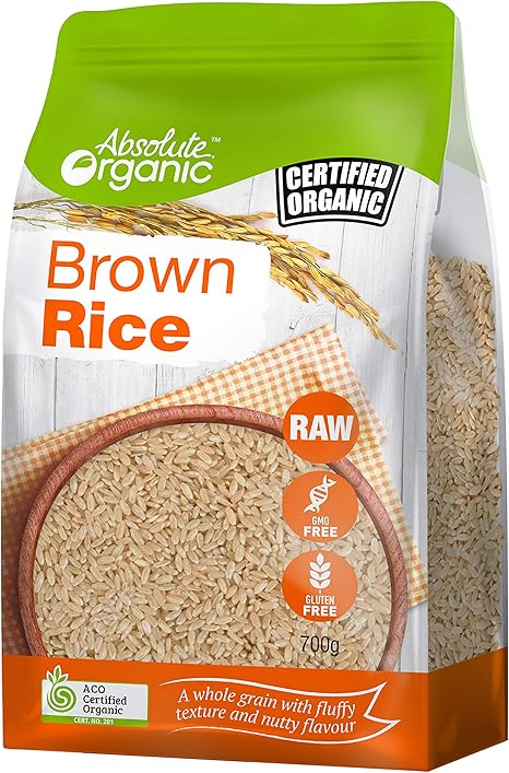 Absolute Organic Brown Rice, 700g: Amazon.com.au: Grocery & Gourmet Food
