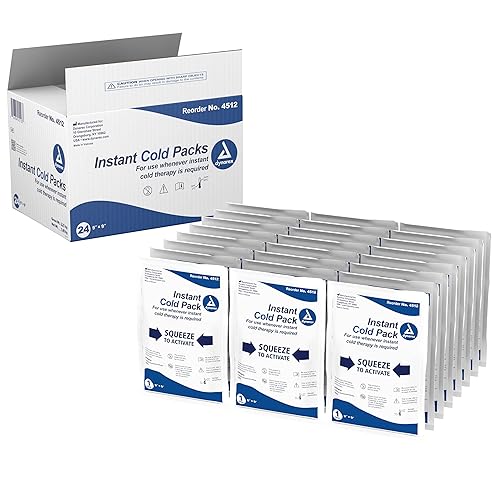 Dyranex Disposable Ice Packs for Injuries - Instant Cold Packs for ...