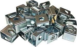 Amazon.com: RackGold 10-32 Slide-on Cage Nuts 25 Pack - USA Made ...