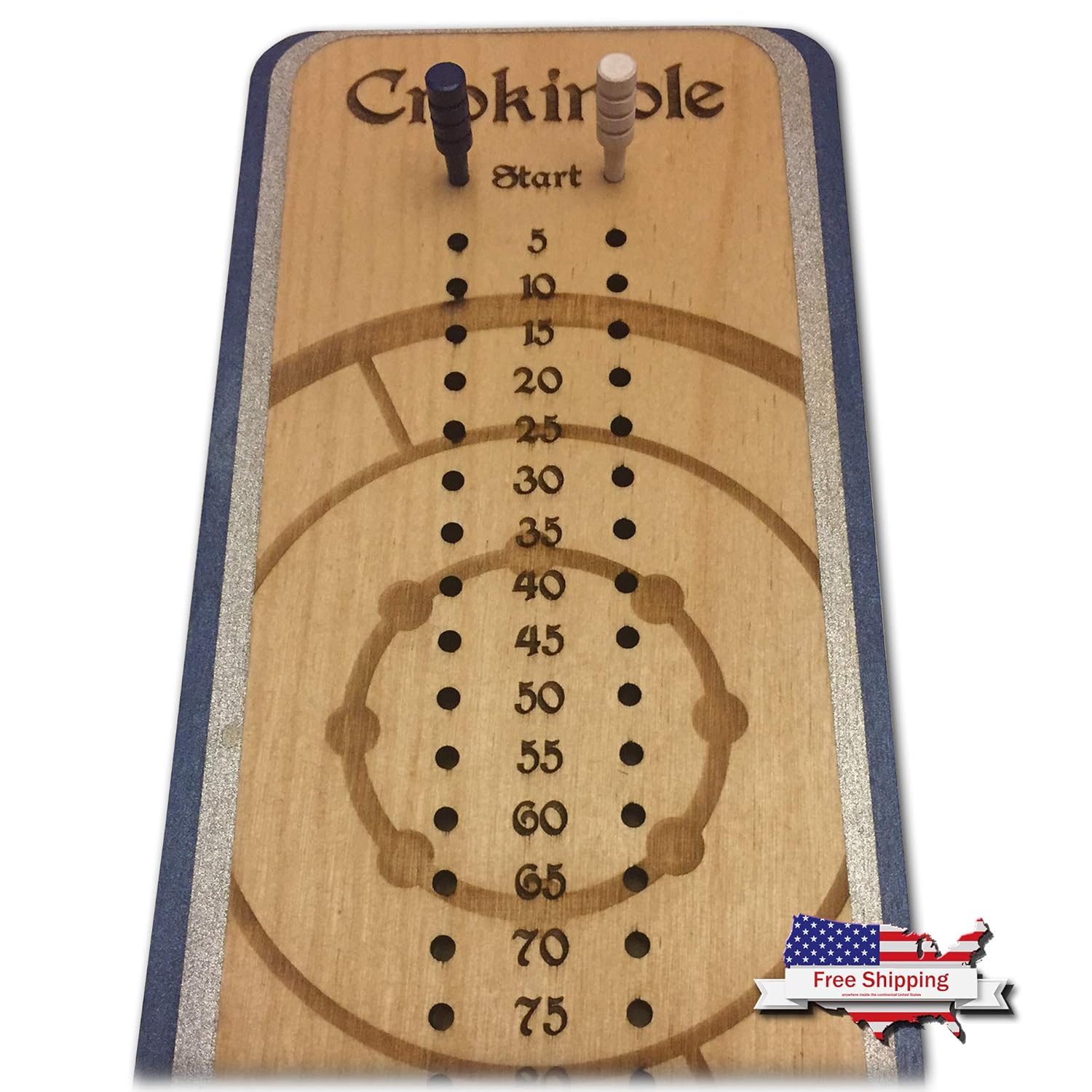 Amazon.com: Crokinole Score Card: Handmade
