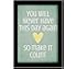 TIED RIBBONS Framed Posters | Wall Poster with Quotes | Motivational ...