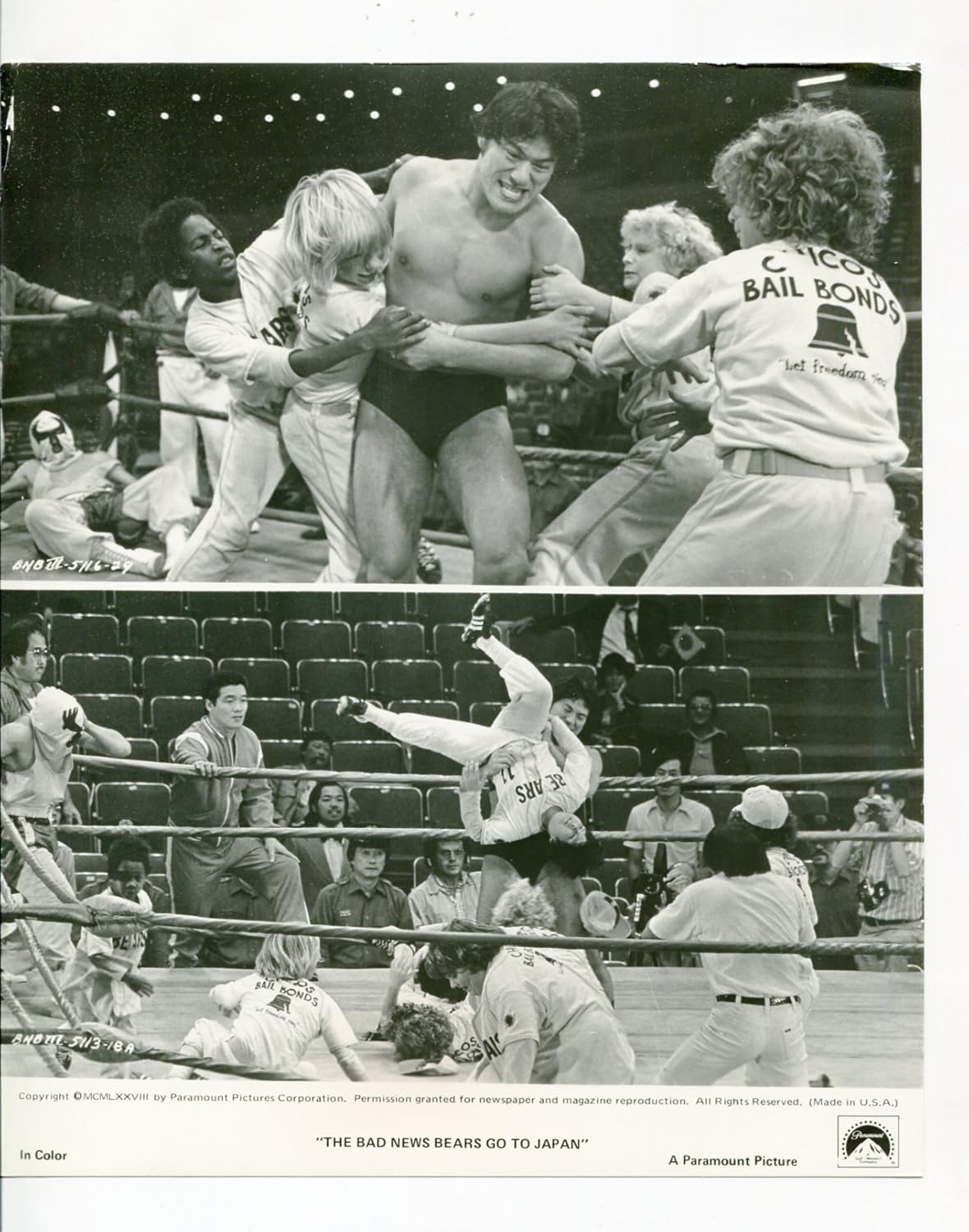 MOVIE PHOTO: Bad News Bears Go To Japan-Erin Blunt-David Stambaugh-8x10 ...