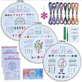 Amazon.com: ETSPIL 3 Sets Embroidery kit for Beginners Adults，Learn 33 ...