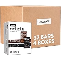 Amazon.com: RXBAR Minis Protein Bars, 6g Protein, Gluten Free Snacks, Variety Pack (32 Bars ...