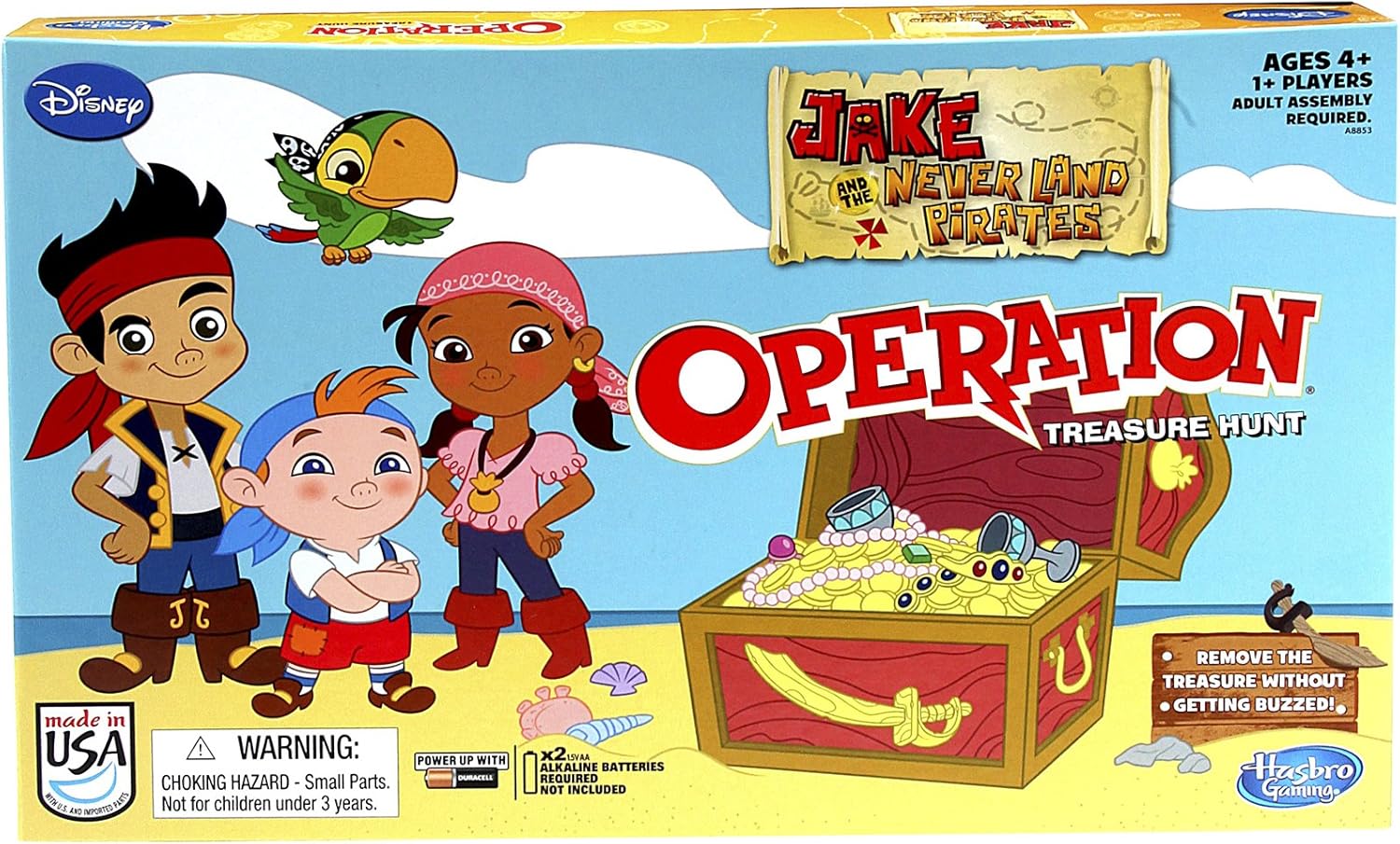 Operation Game Treasure Hunt Jake and the Neverland Pirates Edition ...