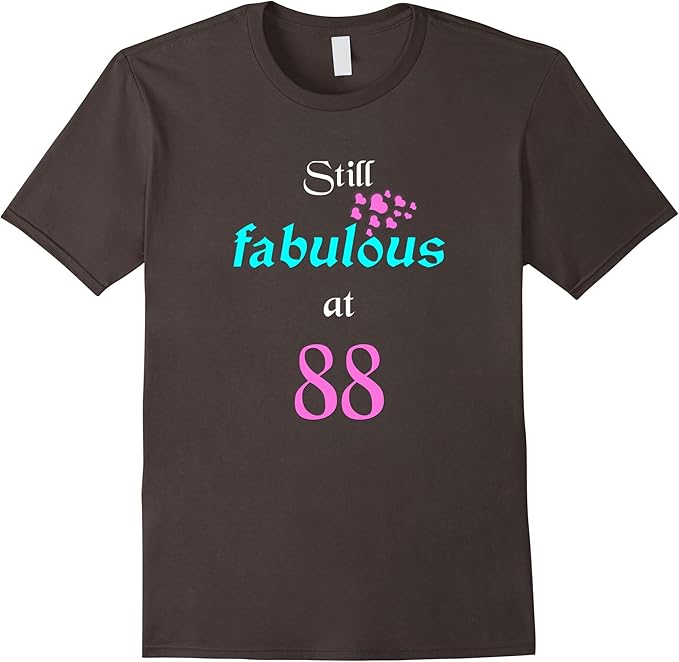 Amazon.com: 88th Birthday Gifts T Shirt: For Men and Women 88 Years Old ...