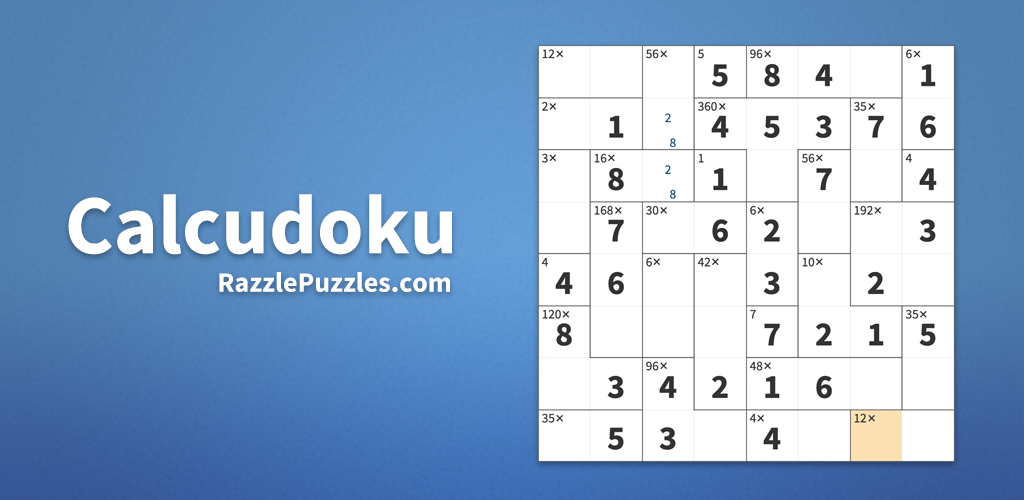 Calcudoku · Math Logic Puzzles:Amazon.com:Appstore for Android