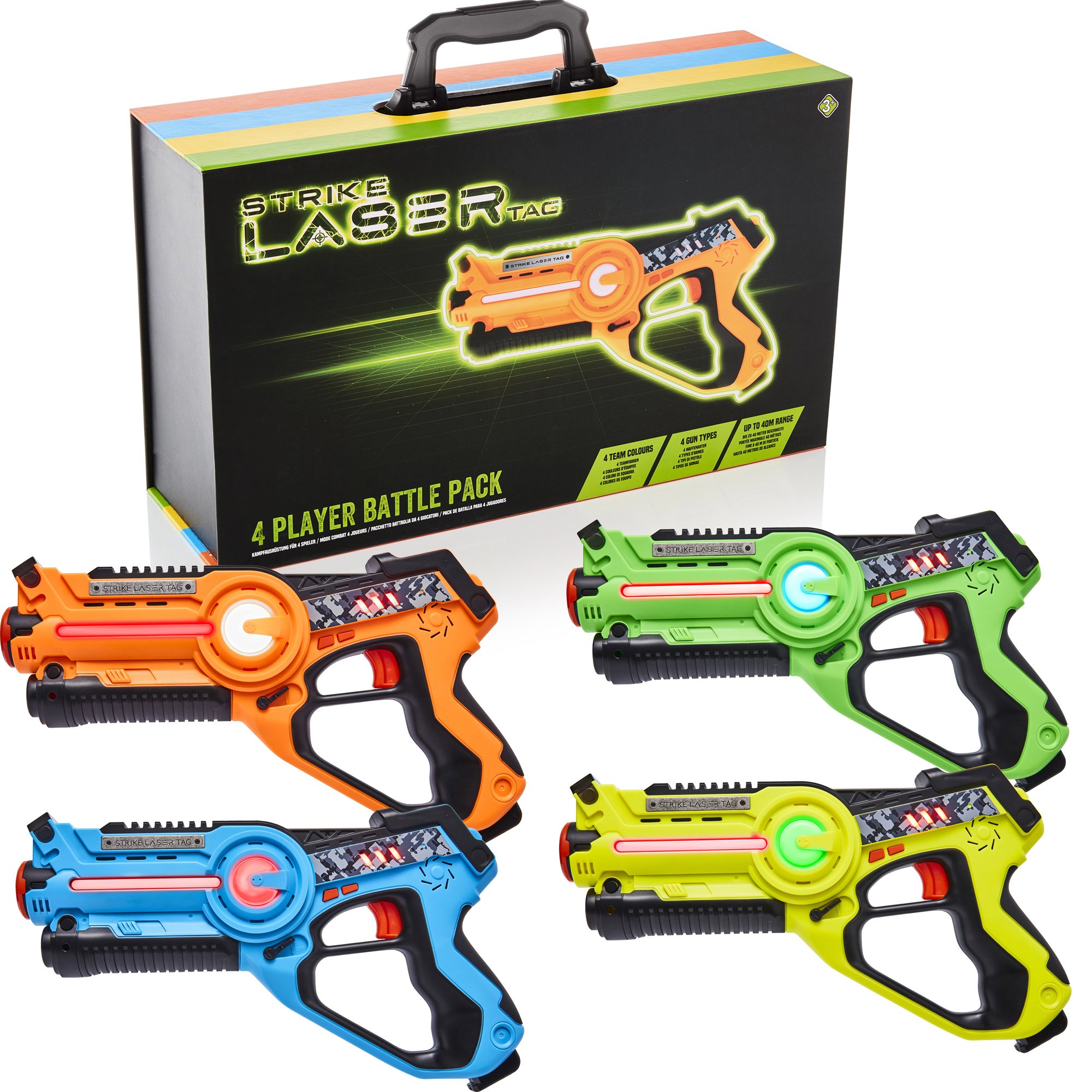 Strike Laser Tag Guns Set 4 Multi Player Pack Deluxe Carry Case strike-laser-tag-guns-set-4-multi-player-pack-deluxe-carry-case
