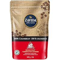 Zavida Hazelnut Vanilla Premium Whole Bean Flavoured / Flavored Coffee ...