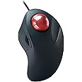 Amazon.com: PORLEI Wired Trackball Mouse, Easy Index Finger Control ...