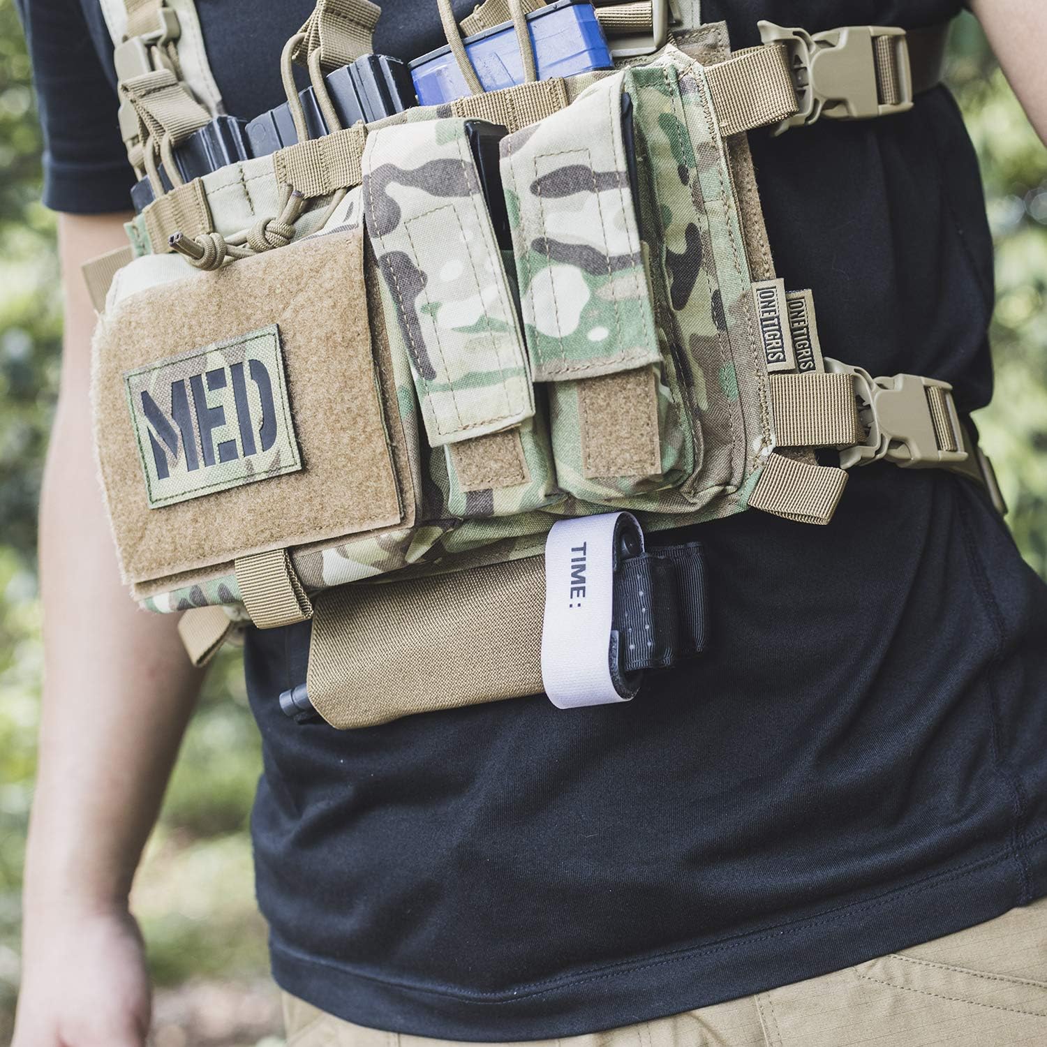 OneTigris Elastic Retention CAT Tourniquet TQ Holder for Chest Rigs ...