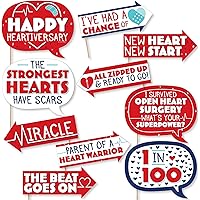 Amazon.com : Big Dot of Happiness Happy Heartiversary - CHD Awareness ...